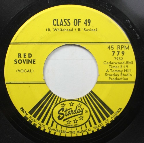 Country 45 Red Sovine - Class De 49 / I Hope My Épouse Ne Trouvez Out ...