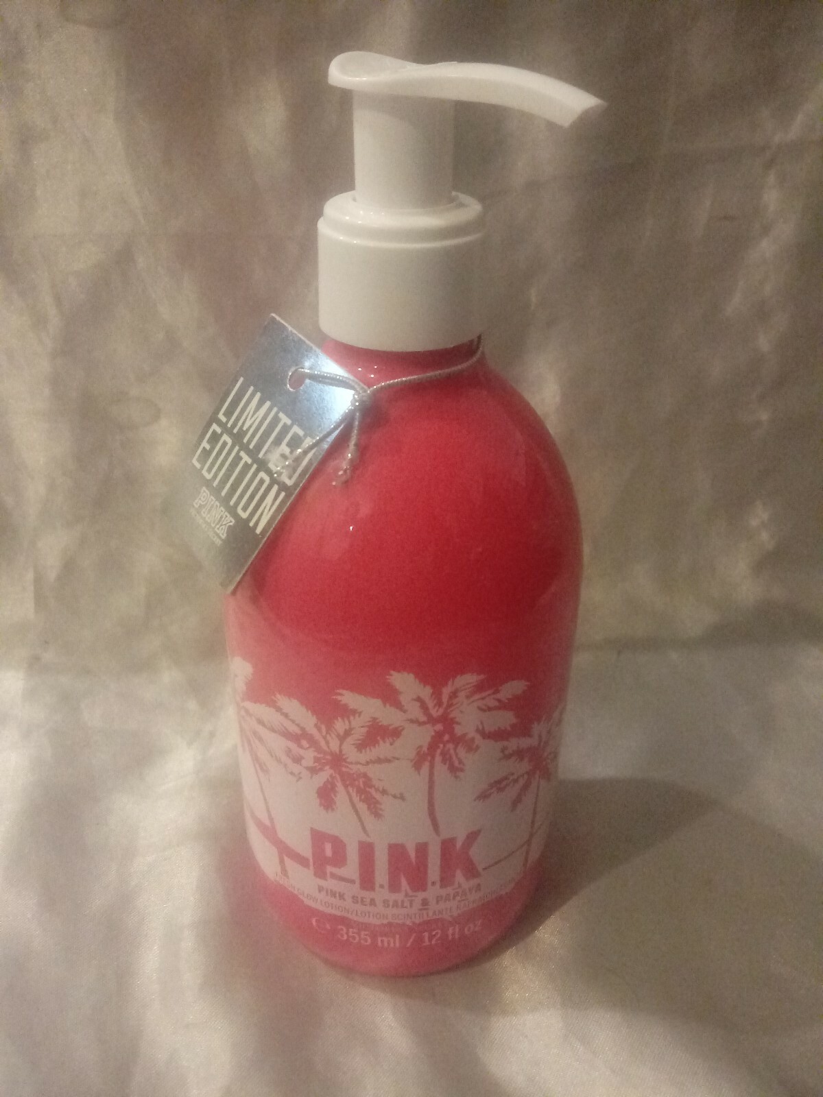 VICTORIAS SECRET PINK SEA SALT & PAPAYA FRESH GLOW LTD EDITION 12.0 OZ ...