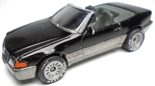 1991 MATCHBOX WORLD CLASS MERCEDES-BENZ 500SL BLACK 1:59 DIECAST 2 7/8 ...