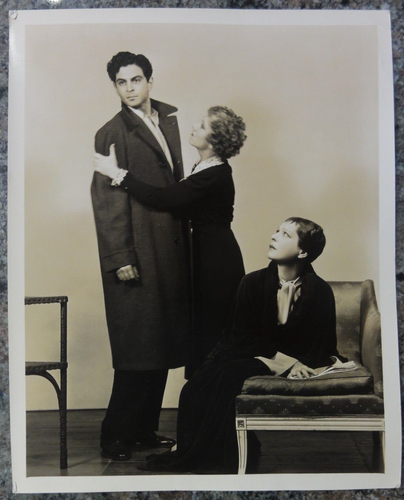 Alla Nazimova Viola Frayne Edward Trevor in Hedda Gabler Vandamm Studio ...