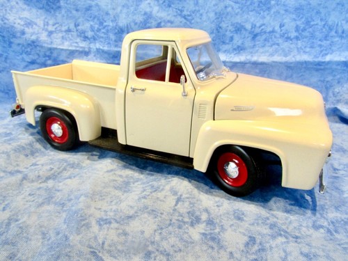 Road Legends Model Car - 1953 Cream-Colored Ford Pickup Truck - 1:18 ...