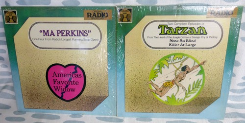 Tarzan and "Ma Perkins" Original Radio Broadcast Records Golden Age ...
