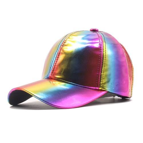 Back To The Future Color Changing Hat Rainbow Sun Hat Street Dance Caps ...
