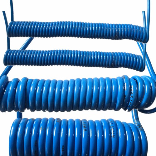 AIR LINE HOSE COMPRESSOR PNEUMATIC POLYURETHANE COILED AIR HOSE PU COIL ...