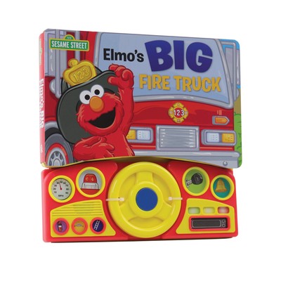 Sesame Street - Elmo's Big Fire Truck Adventure - Sound Book with ...