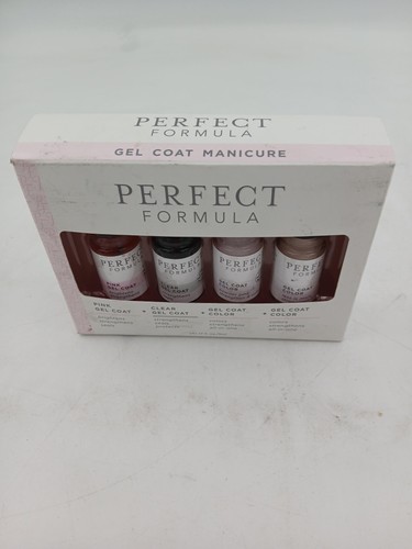 Perfect Formula Gel Coat Manicure Nail Strengthener Mini Set 4 Colors ...