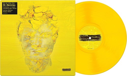 ED SHEERAN - Subtract LP (NEW* 2023 Limited YELLOW Coloured Vinyl) Eyes ...