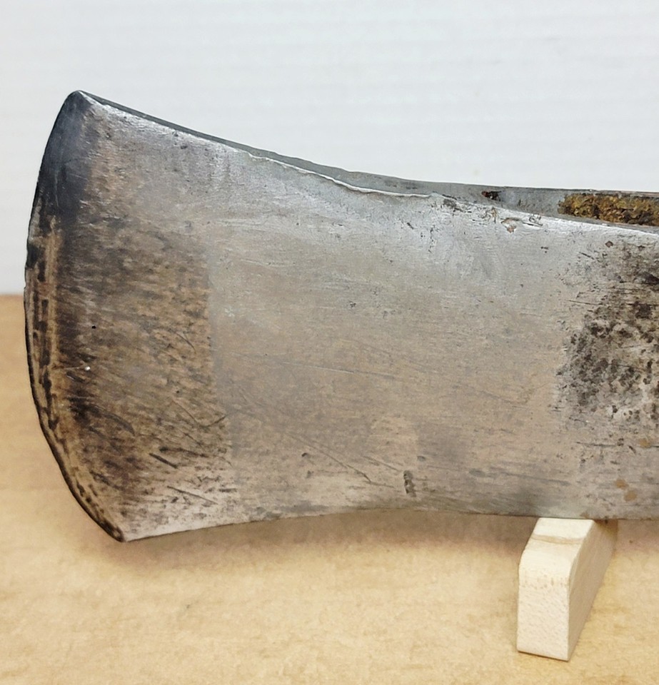 Vintage ~ COLLINS LEGITIMUS ~ 10" Double Bit ~ Swamping Axe Head ~ 3 ...