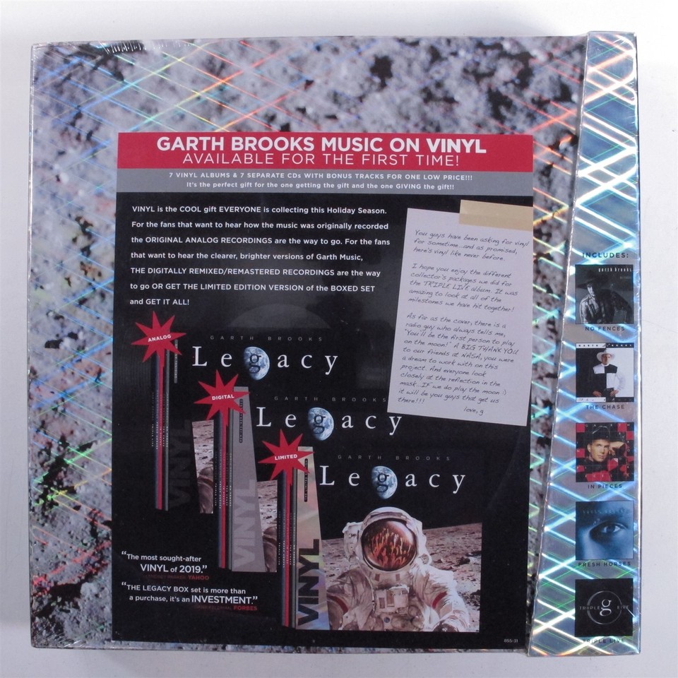 GARTH BROOKS Legacy PEARL 855-31 LP boxset SEALED s | eBay