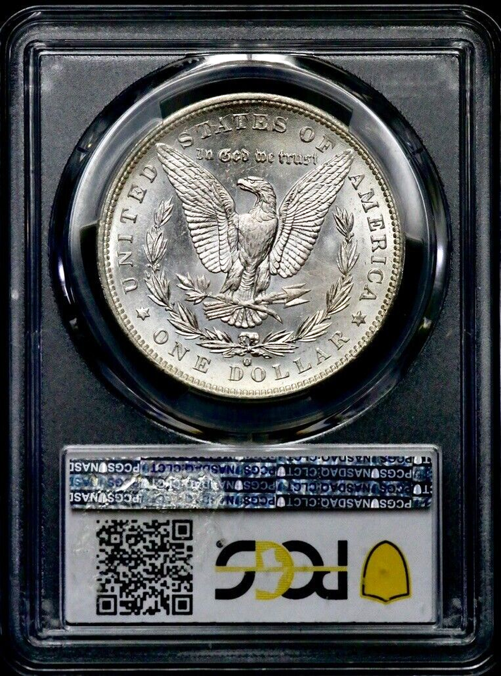 1900-O/CC $1 Morgan Silver Dollar New Orleans over Carson City PCGS ...
