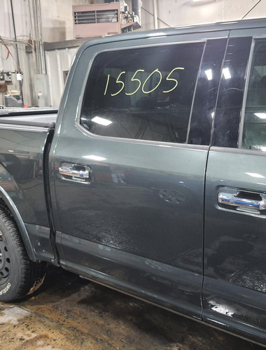 2015-2022 FORD F150/250/350 RIGHT REAR PASSENGER DOOR; CREW CAB; GREY ...