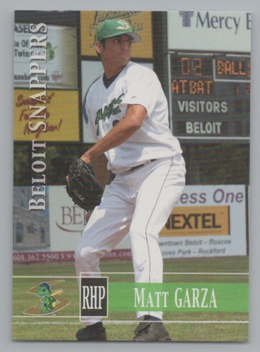 Matt Garza 2005 Grandstand Beloit Snappers Update | eBay