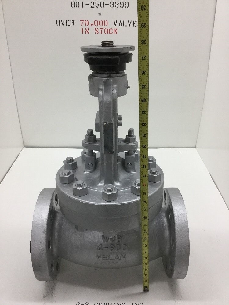 Velan Globe Valve 4" 600# Flanged Fig: F12-2074C-02TY | eBay