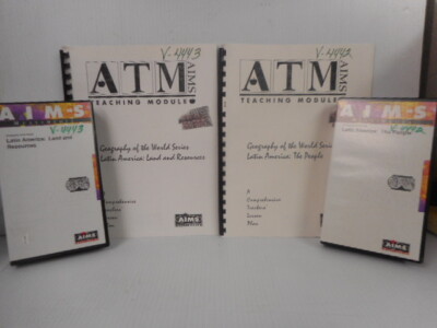 AIMS Multimedia Geography Of The World Latin America VHS With Lesson ...