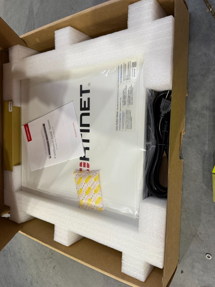 FORTINET FortiSwitch 248 PS-248E-PoE Managed Gigabit Ethernet Switch ...