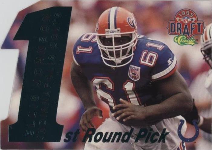 1995 Classic NFL Draft - 1st Round Picks Ellis Johnson #15 /4500 (RC ...
