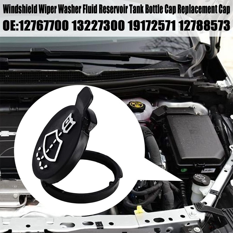 Wiper Washer Fluid Reservoir Bottle Cap Cover Windshield For Chevrolet ...