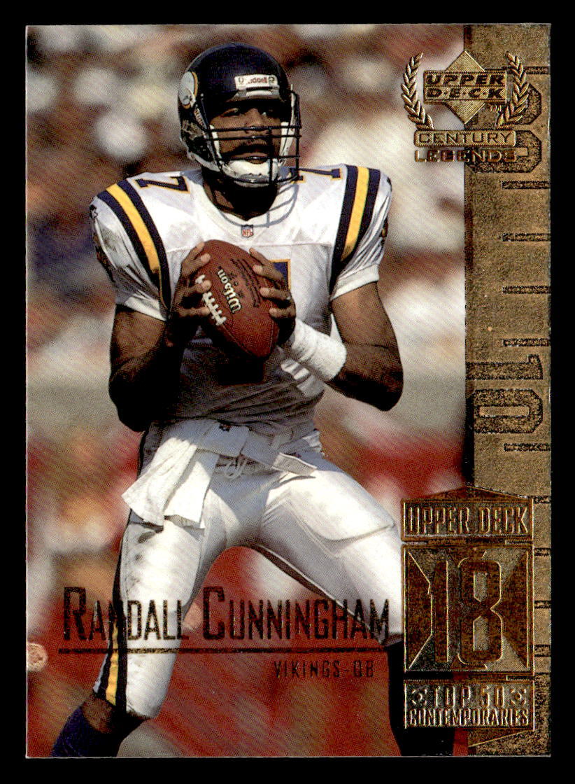 Randall Cunningham 1999 Upper Deck Century Legends Card #68 Minnesota ...