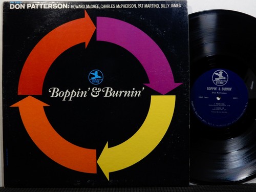 DON PATTERSON Boppin’ & Burnin’ LP PRESTIGE PR 7563 STEREO PROMO 1968 ...