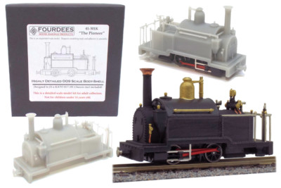 Fourdees Freelance Locomotive 'The Pioneer' 009 / OO9 Kit for Kato ...
