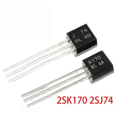 10pcs/lot=5pairs ( 2SJ74GR + 2SK170GR ) 2SK170 2SJ74 J74 K170 TO-92 | eBay