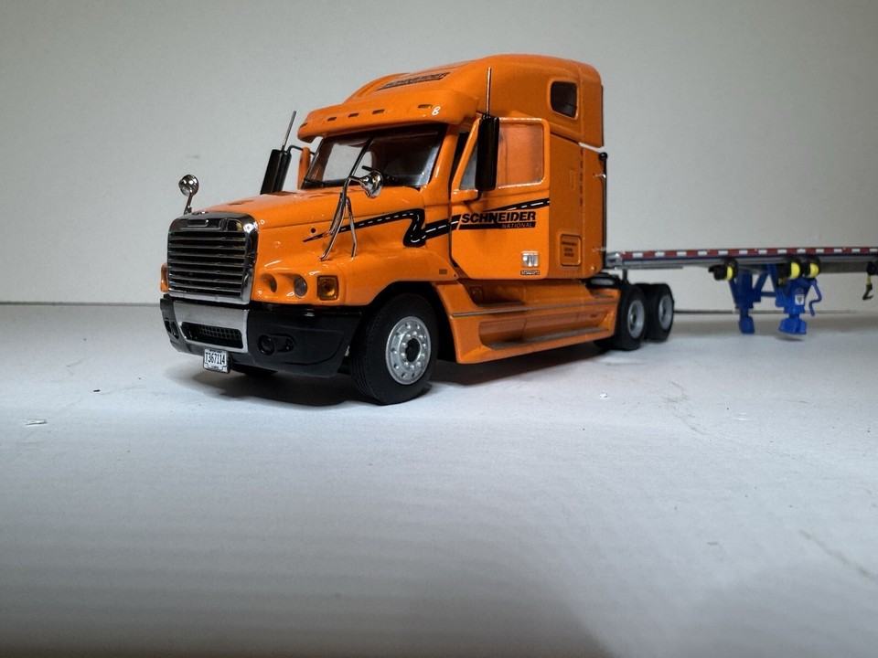 Sword 1,50 Truck Schneider W/flatbed Tlr W/ tarped load | eBay