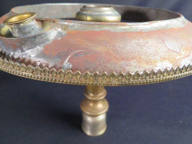 1820-1860 Original Period Two-Tube Sinumbra Pre-Kerosene 10" Fitter ...
