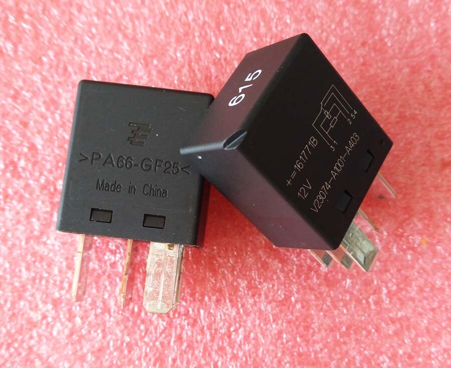 5pcs New 12V V23074-A1001-A403 PA66-GF25 Automotive Relay 5Pins | eBay
