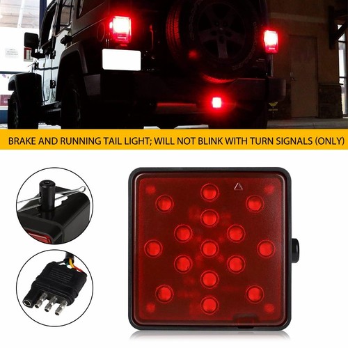 12V Rear Trailer LED Tail Strobe Brake Lights For Kit SUV Boat Truck ...