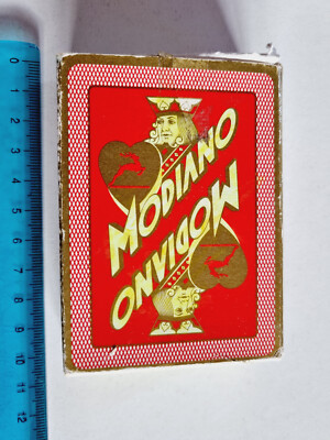 Modiano Mickey Mouse Poker Bridge Disney Vintage Playing Cards New | eBay