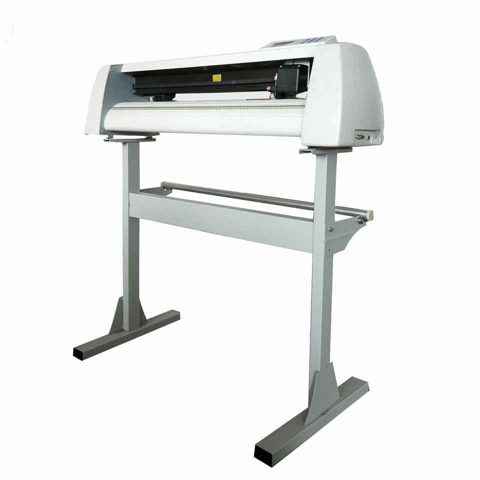 48" Vinyl Sign Cutter Contour Cut Function Sign Stickers Cutter Plotter ...