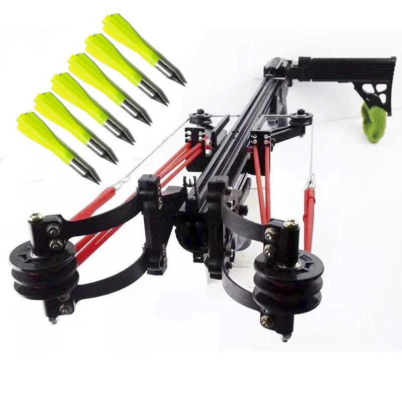 16 Pcs 2.9Inch Archery 50 Lbs 80 Lbs Crossbow Bolt Aluminum Point ...