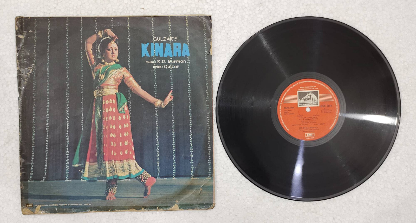 Kinara Bollywood Movie, HMV OST Vinyl 33 1/3 RPM Lp Record Music by R.D ...