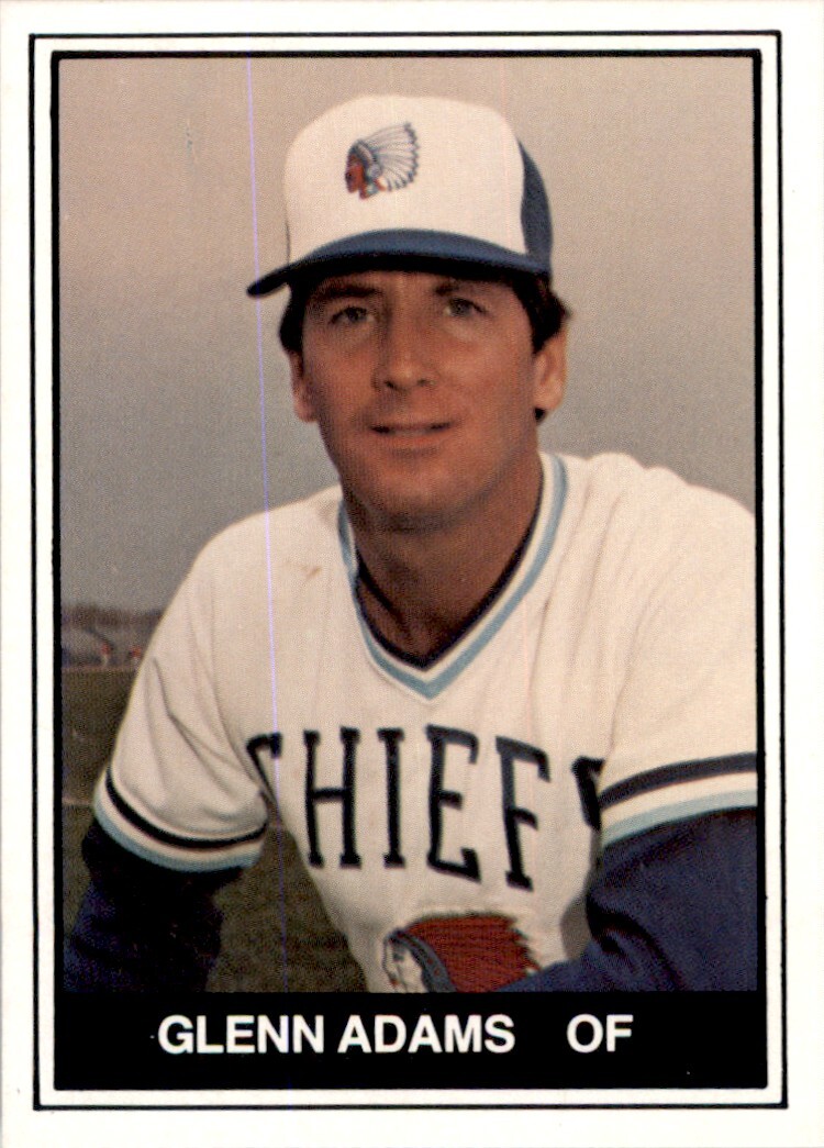1982 TCMA Minor League Glenn Adams (D) Syracuse Chiefs #19 | eBay