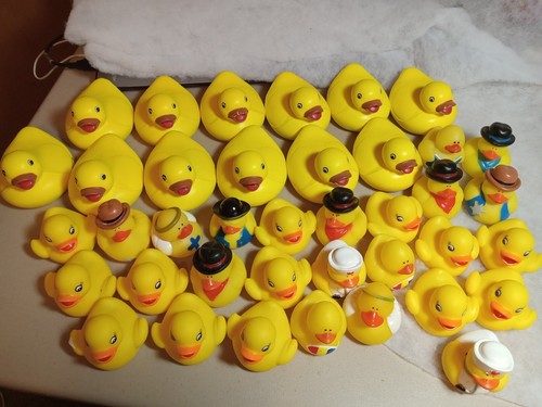 Yellow Rubber Squishy 39 Ducks Crafts Bathroom Playtime | eBay