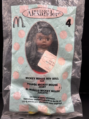 MADAME ALEXANDER McDonalds Happy Meal Toy Doll Disney Mickey Mouse Boy ...