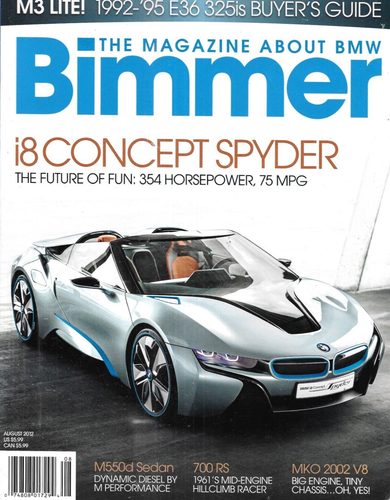 BMW Bimmer Magazine i8 Concept Spyder M3 Lite E36 325 Buyer's Guide MKO ...