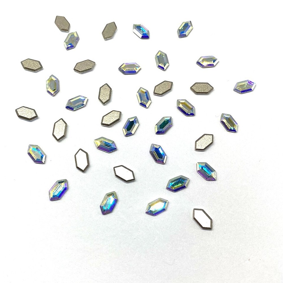 Swarovski Flatbacks No-Hotfix Rhinestones CRYSTAL AB (001 AB) * Pick ...