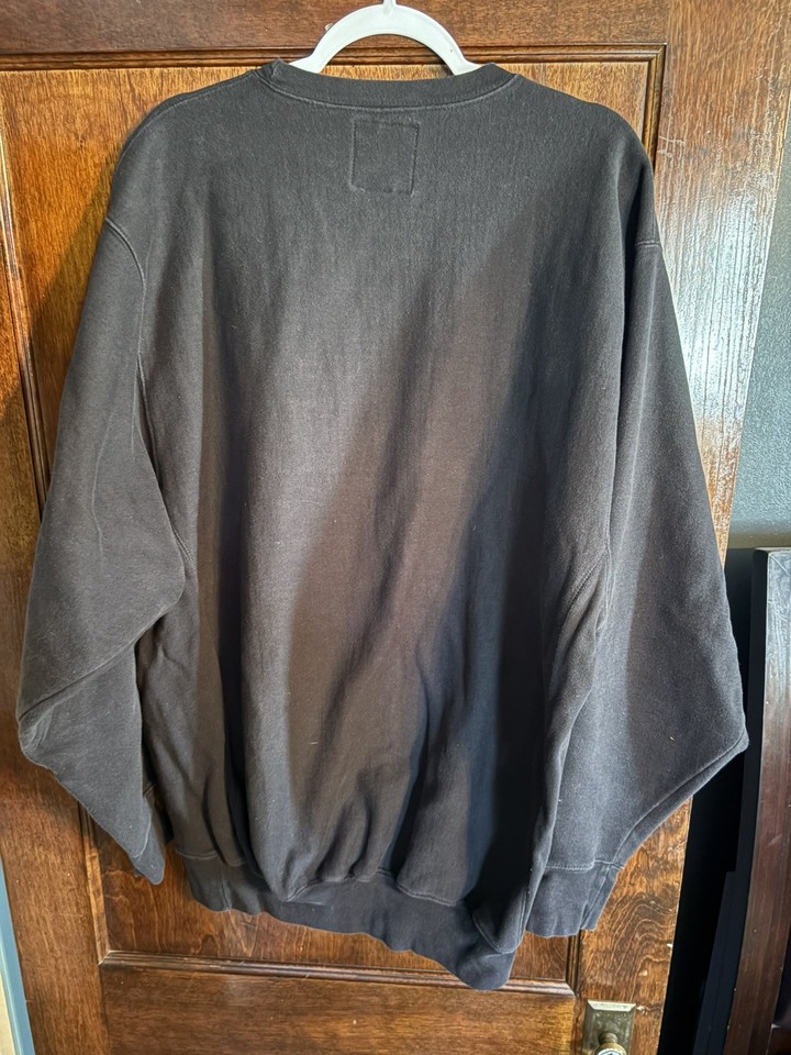 Vintage Steve And Barry’s Embroidered Black 2XL Army Sweatshirt | eBay