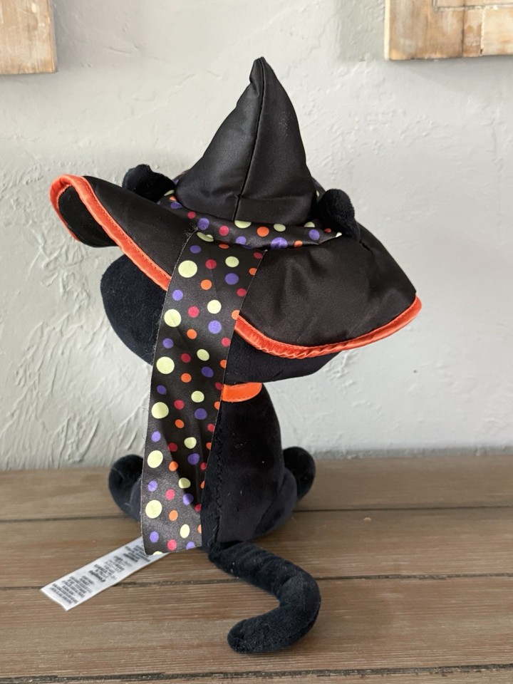 Disney Parks HOCUS POCUS Thackery Binx Plush Black Cat Halloween 13 ...