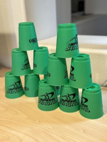 12 Speed Stacks Replacement Cups Green Excellent Condition. | eBay