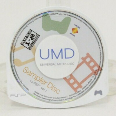 Sampler Disc for PSP Vol. 1 UMD (PSP) Sony | eBay