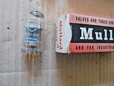 Mullard Holland E810F NOS Valve Tube AT1000 Tester JAN24 | eBay