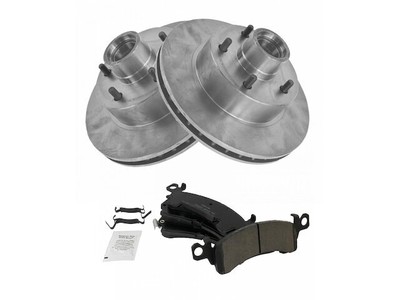 Front TRQ Brake Pad and Rotor Kit fits Chevy Nova 1975-1978 96HRXY | eBay