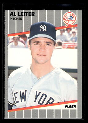 1989 Fleer Baseball #257 Al Leiter New York Yankees Pack Fresh Mint+ | eBay
