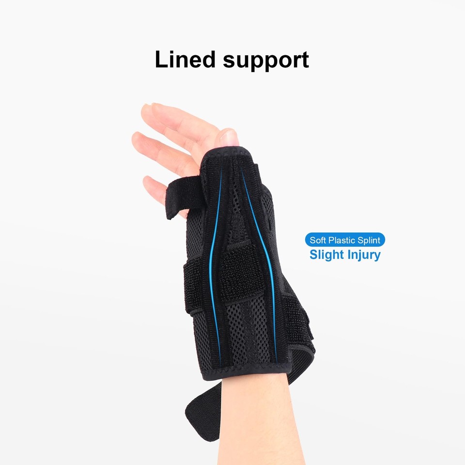 Thumb Brace Spica Splint Support Wrap Wrist Stabilizer for Carpal ...