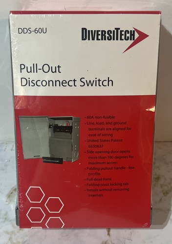 Diversitech DDS-60U 3R Enclosure 60 amps 240 VAC 10 HP | eBay