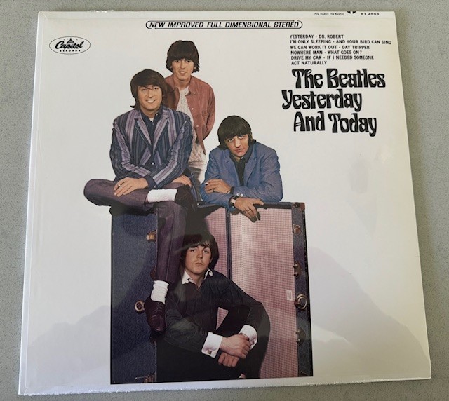 The Beatles Butcher Cover 2nd state UNIQUE DESIGNS set of 3 real album ...