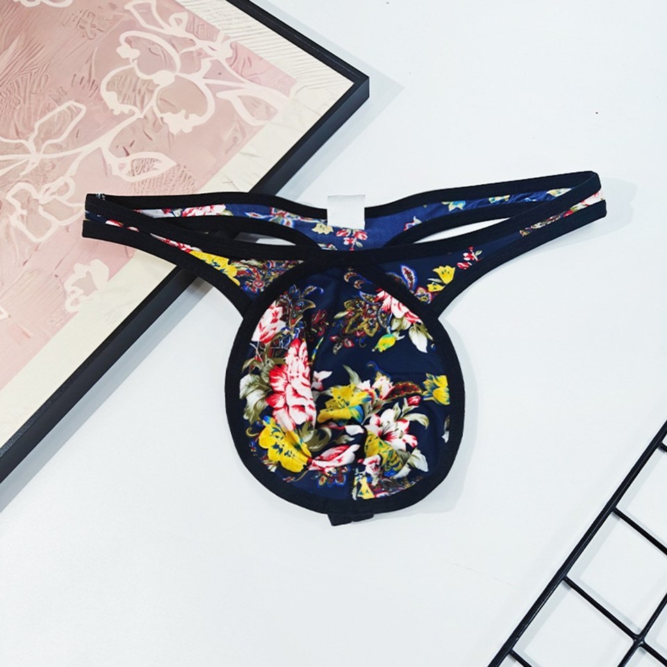 Men Thongs Underwear Big Bulge Pouch Comfortable Fabric Fashionable ...