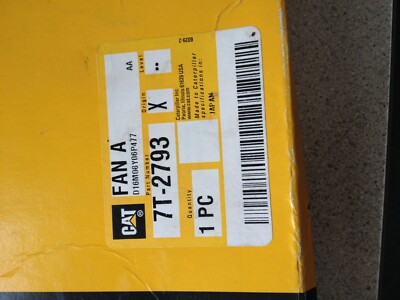 Genuine OEM Caterpillar CAT Fan A 7T-2793 | eBay